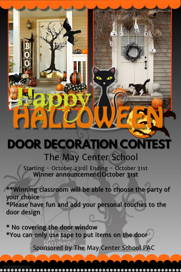 Door decorating contest | May Center School PAC